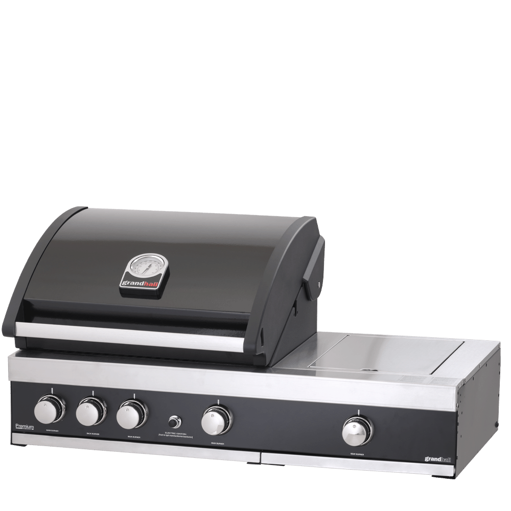 Premium G3 inbouw barbecue inclusief searbrander en infrarood ...